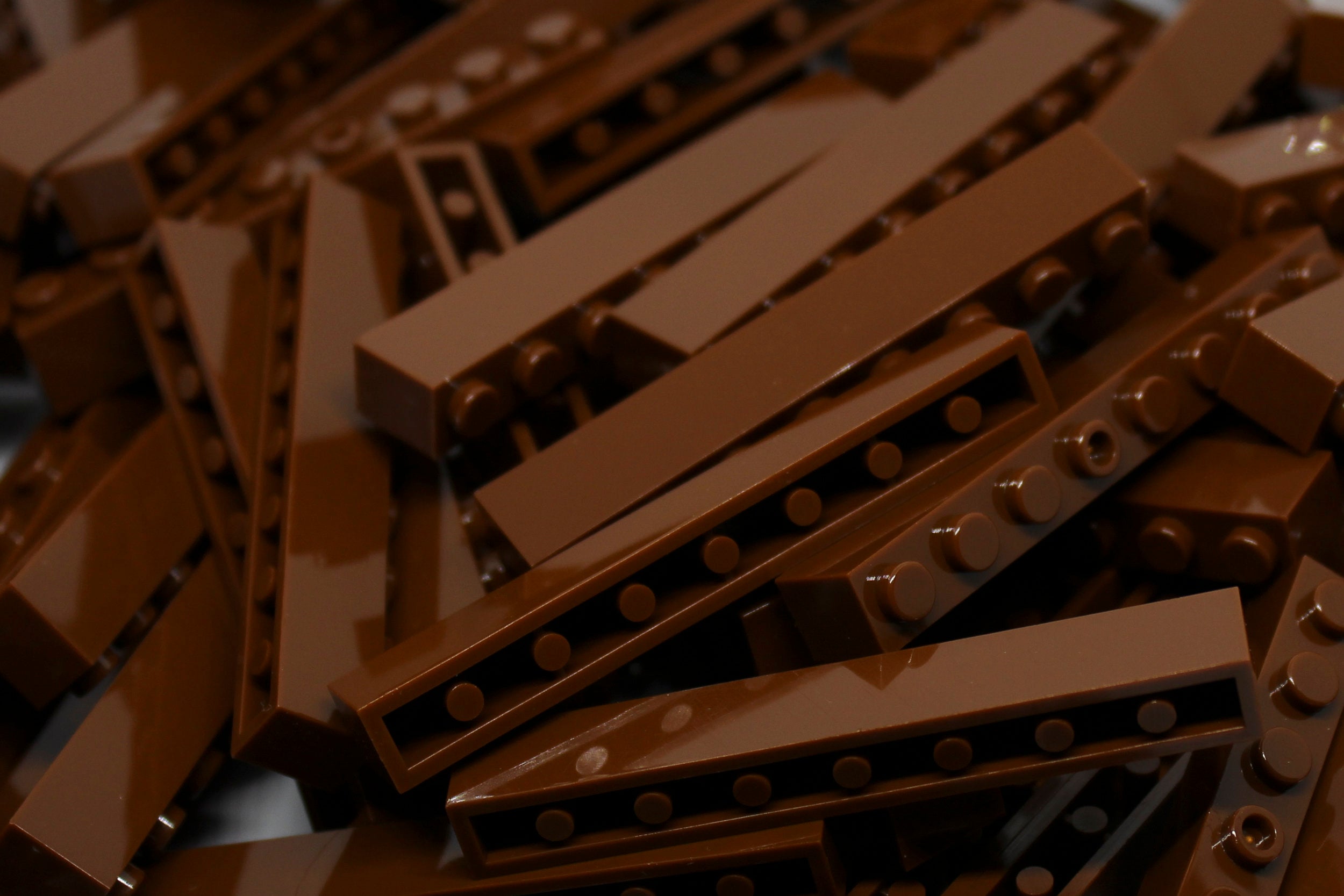 1x8 Stud Bricks 80 Pack (Brown) – IMEX Model Company