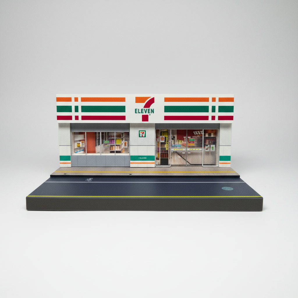 Light-Up 7-Eleven Storefront Diorama Scene For 1:64 Diecast – IMEX ...