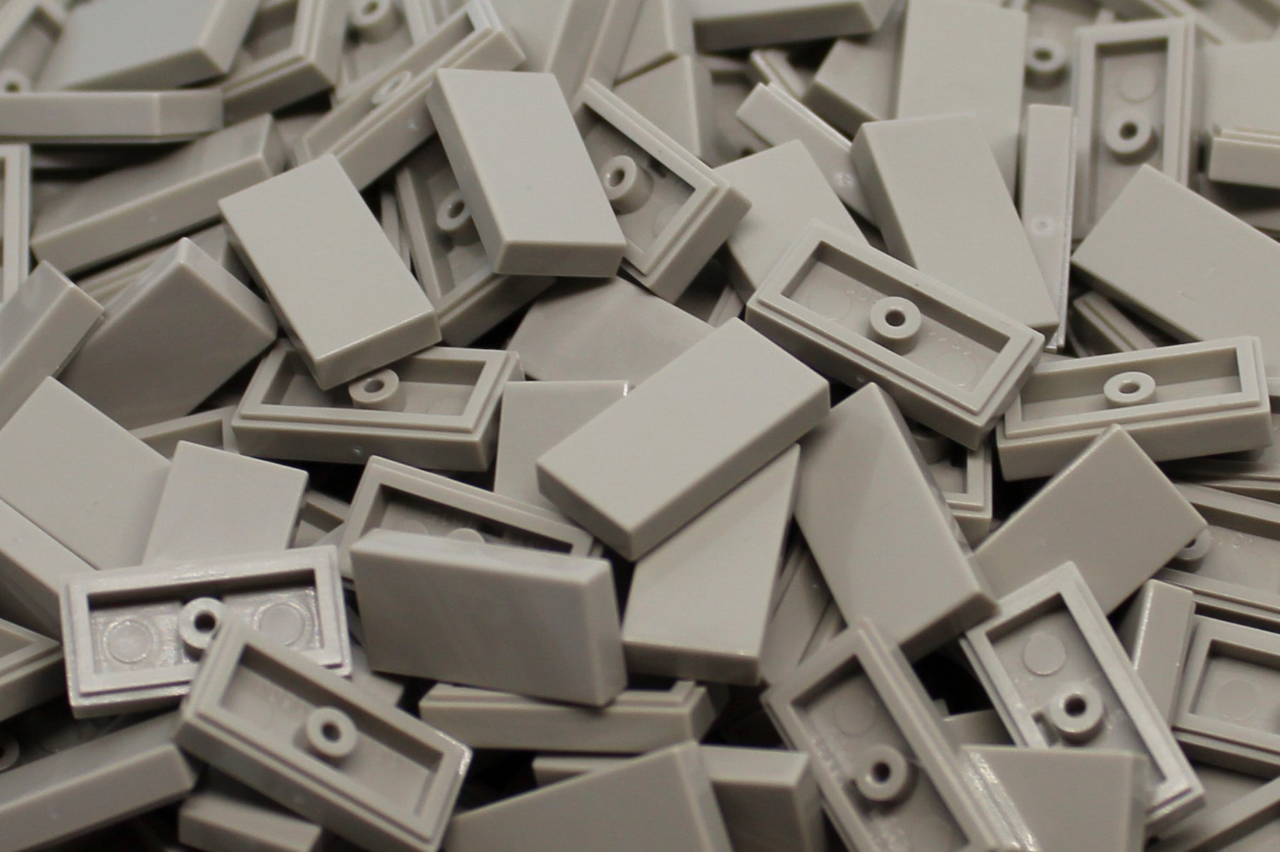 1x2 Tile Brick 200 Pack (Light Gray) – IMEX Model Company