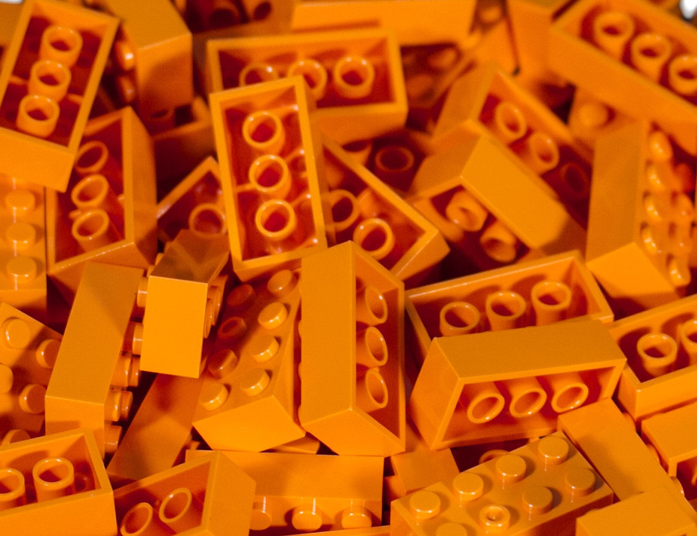 2x4 Brick 100 Pack (Orange) – IMEX Model Company