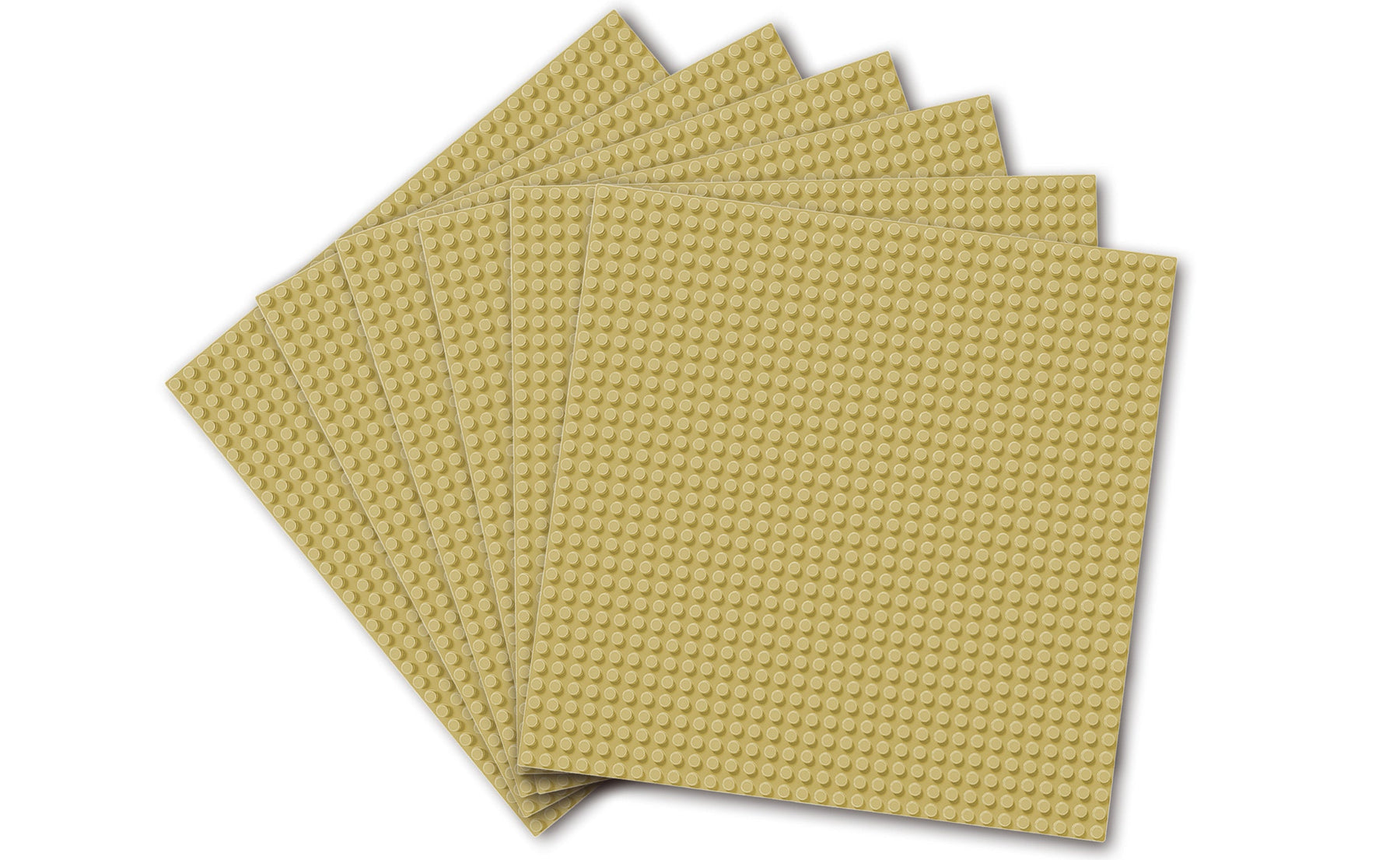 32x32 Stud Baseplate 6 Pack (Sand) – IMEX Model Company
