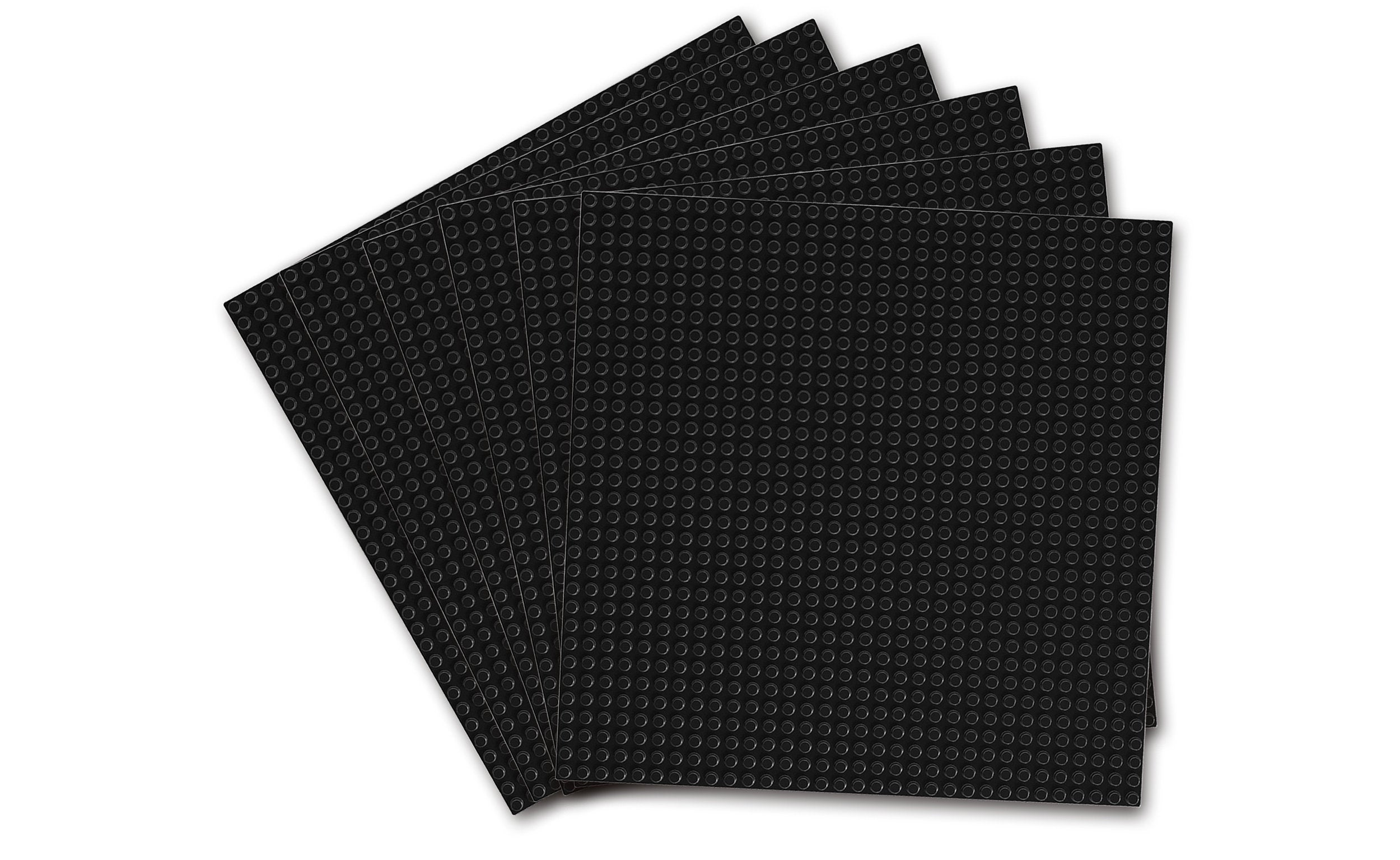 32x32 Stud Baseplate 6 Pack (Black) – IMEX Model Company