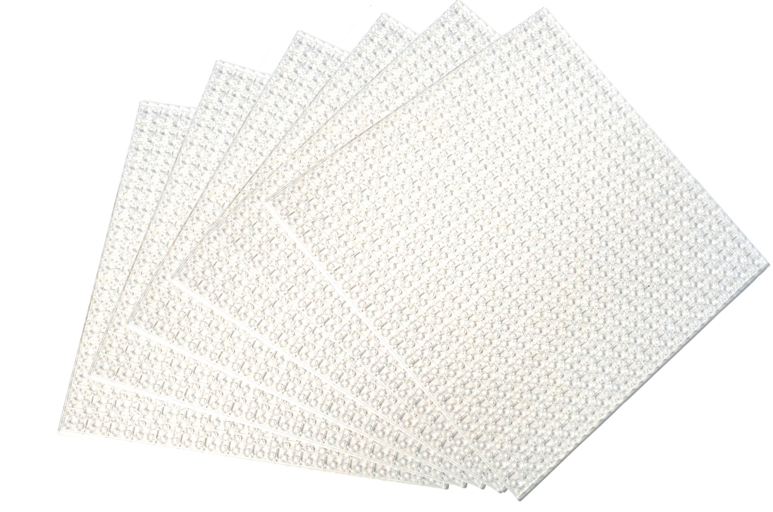 32x32 Stud Baseplate 6 Pack (Clear) – IMEX Model Company