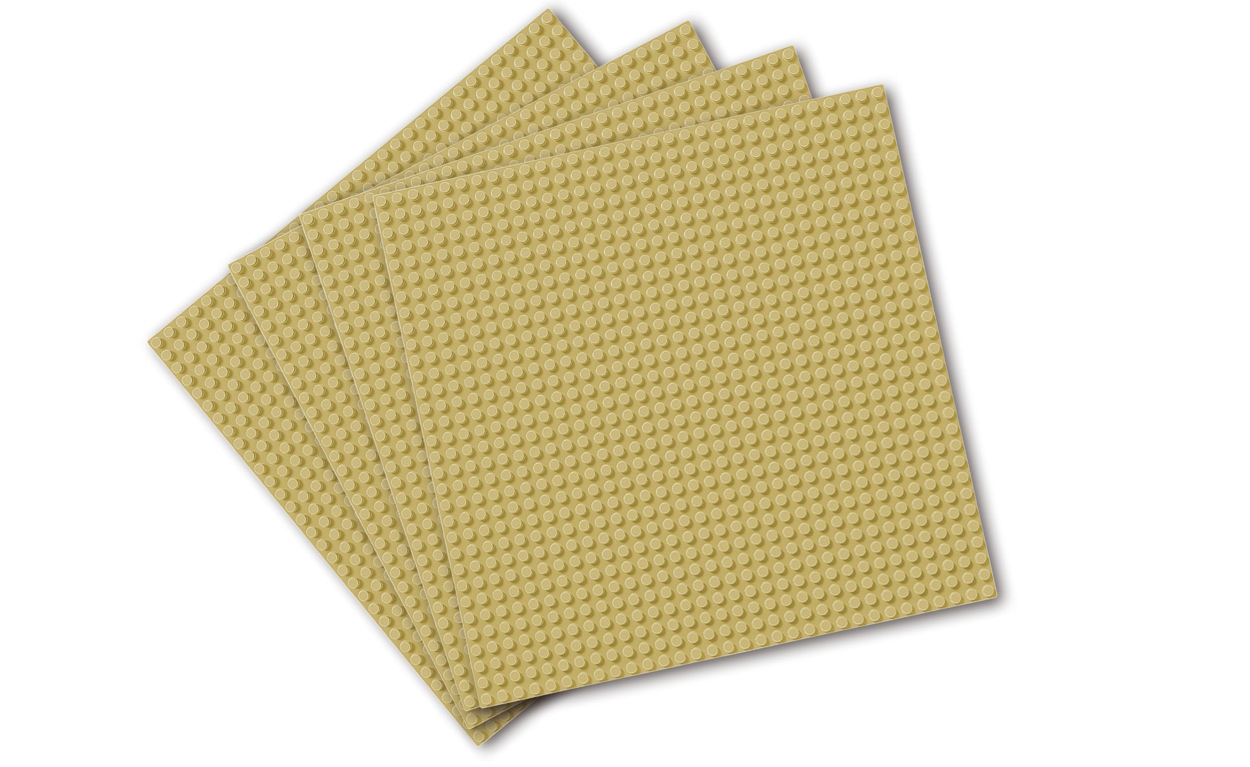 32x32 Stud Baseplate 4 Pack (Sand) – IMEX Model Company