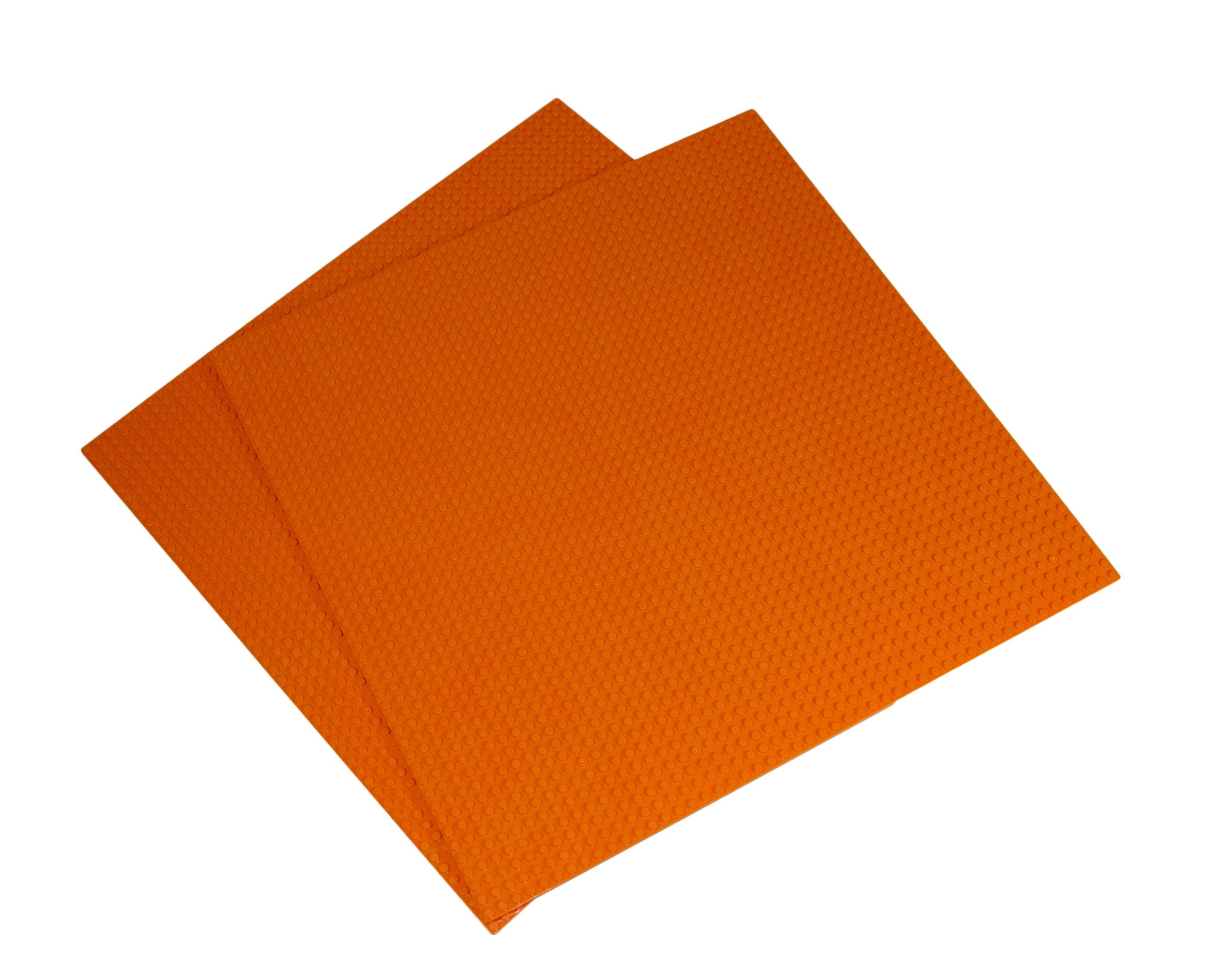 50x50 Stud Baseplate 2 Pack (Orange) – IMEX Model Company