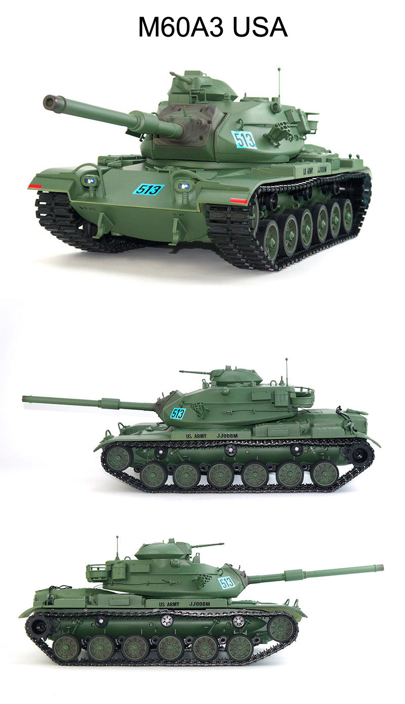 BB Shooting Airsoft Tank Tongde 1/16 Scale RC Battle Tank - M60A1 ERA ...