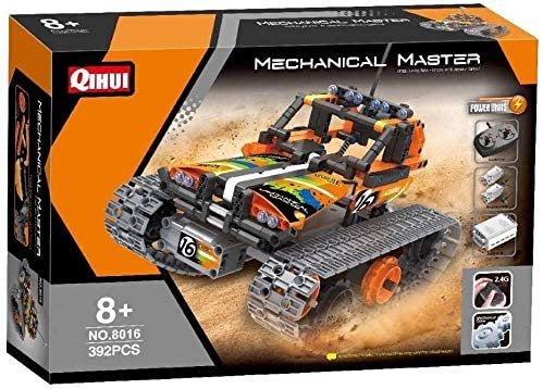 QIH08016 – TECH Brick RC Stunt Car 3-in-1 (392 pcs, Remote Control ...