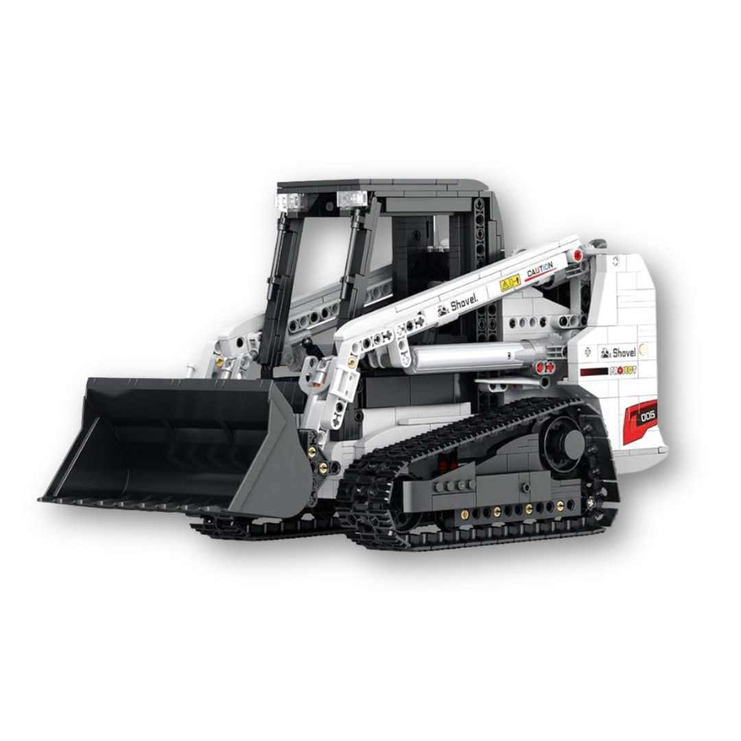 Reobrix RC Bobcat Skid Steer Loader Remote Control Construction Buildi ...