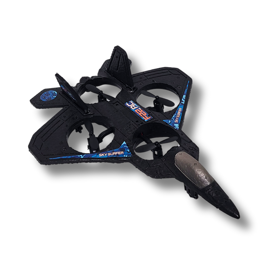 Sky-Overlord Cyclone Stunt Drone – 2.4GHz RC Airplane with 360° Flips ...