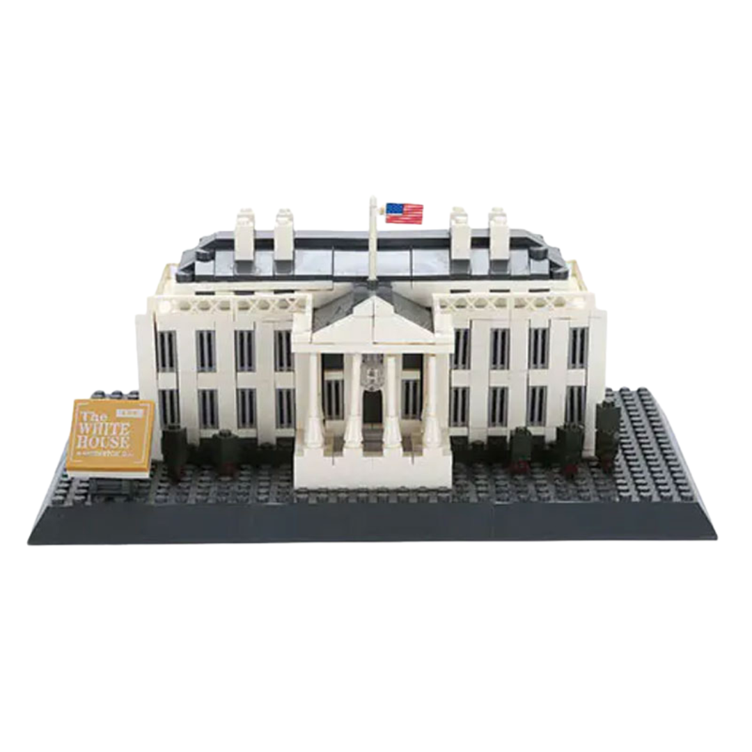 WANGE 4214 White House – 778‑Piece Architecture Brick Set – IMEX Model ...