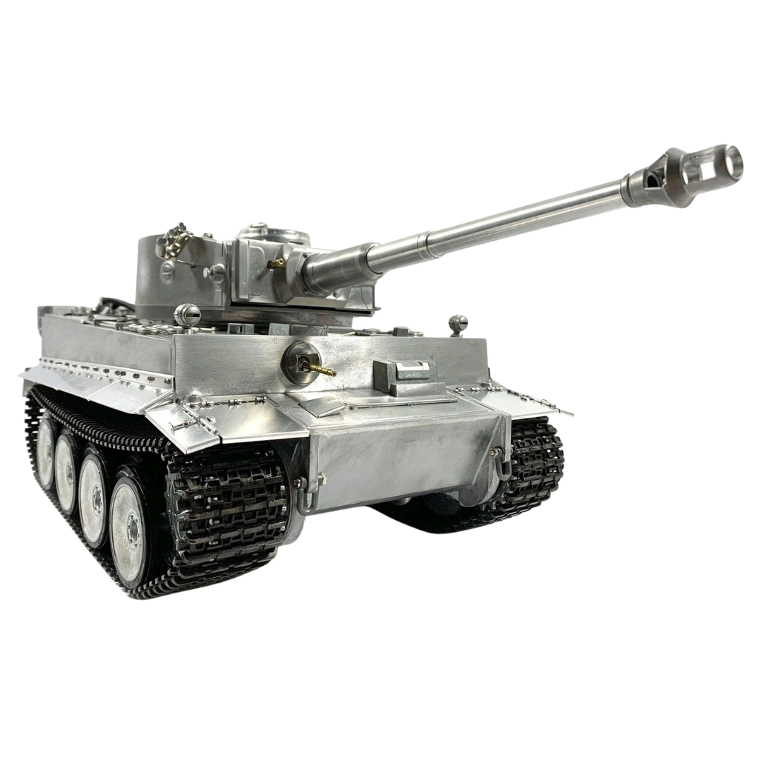 Airsoft Mato Tiger I Unpainted Metal 1/16 Scale Battle Tank RTR – IMEX ...