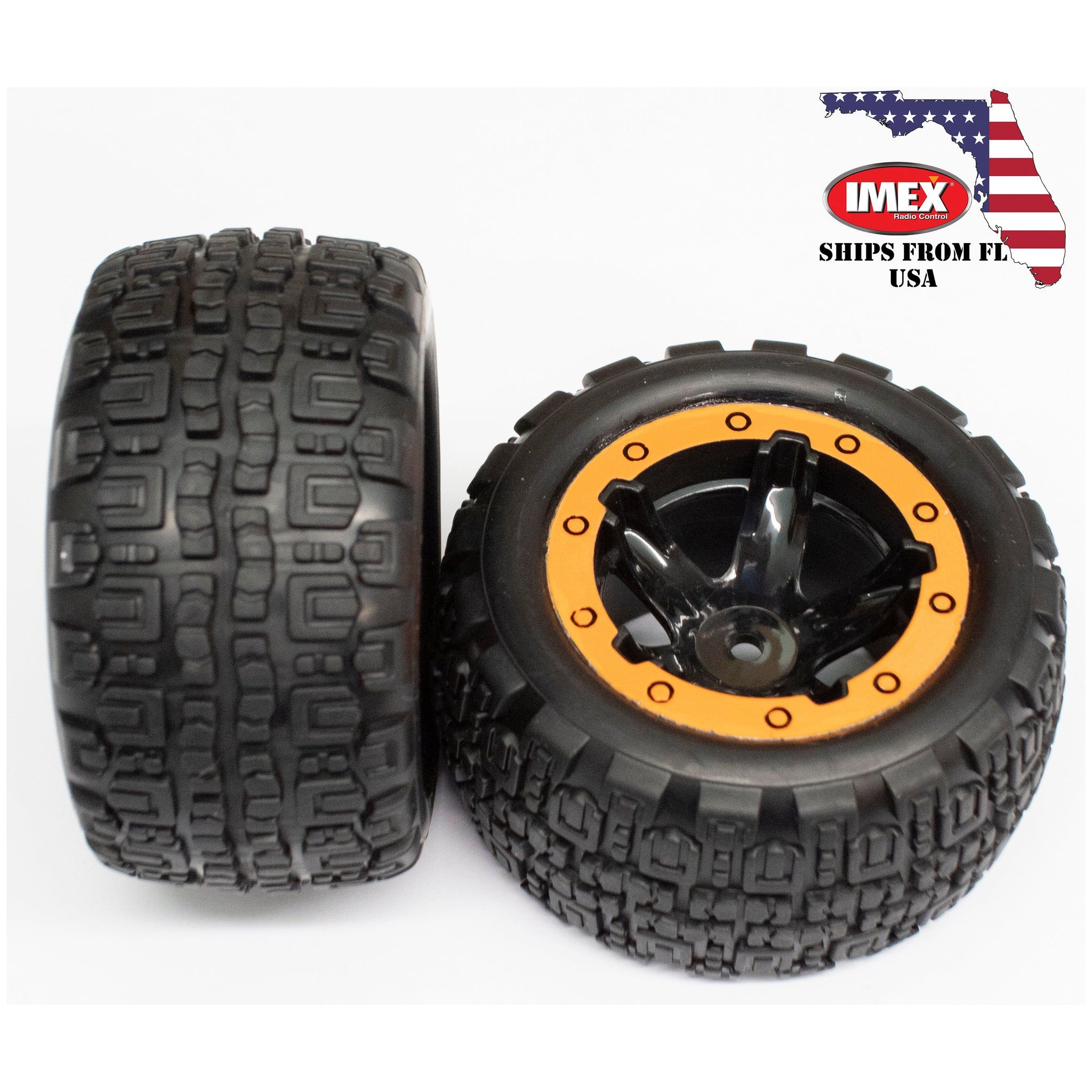 Truggy Wheels (1 Pair) – IMEX-RC